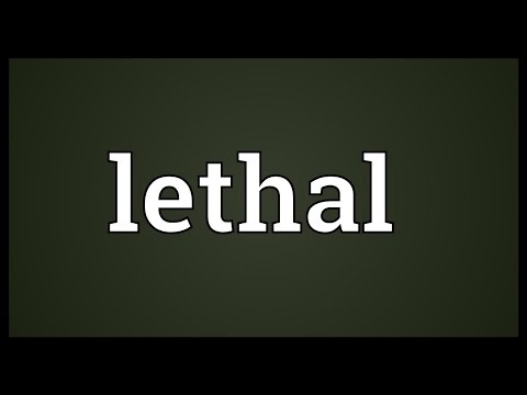 Lethal Meaning