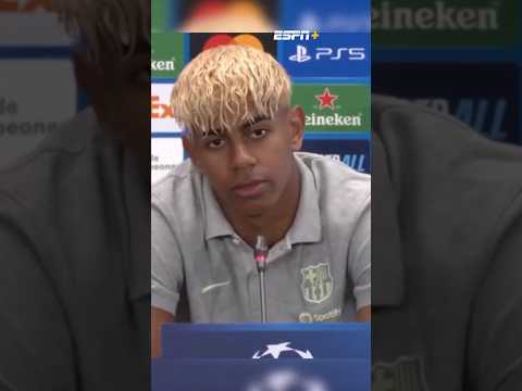 Lamine sobre su frase que ENCENDIÓ AL MADRIDISMO MIENTRAS GANE #espn #futbol #football
