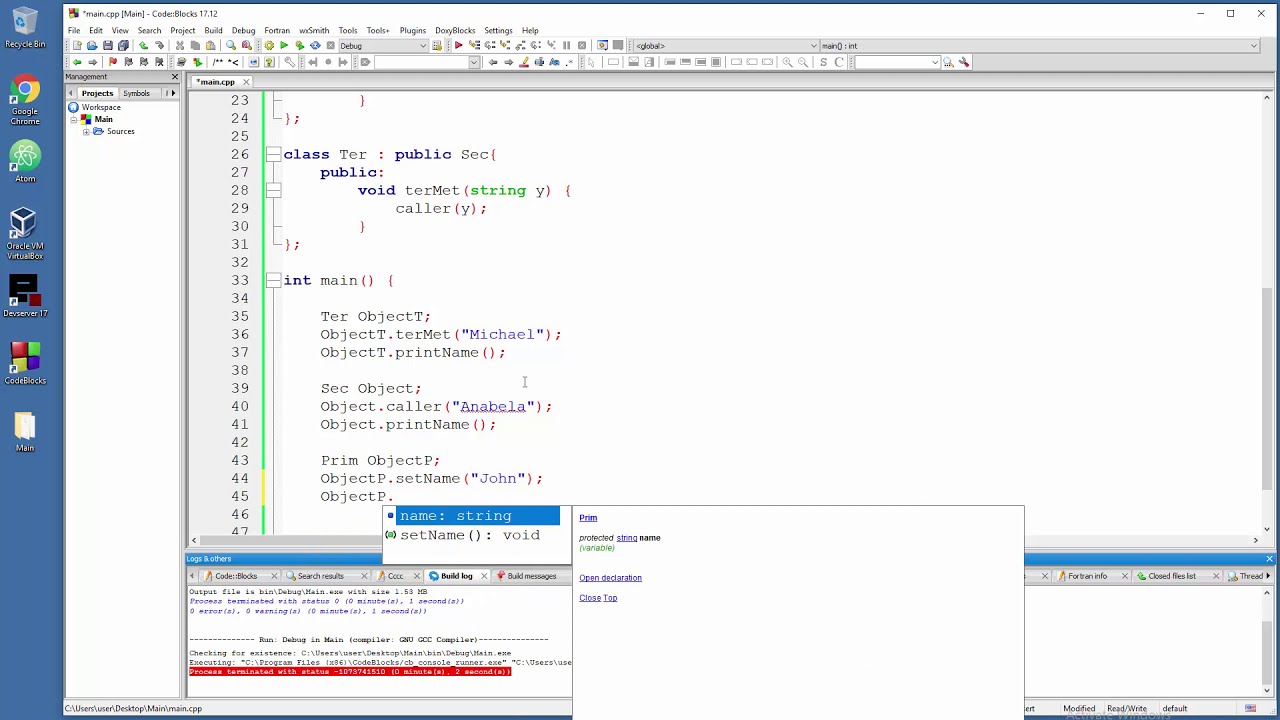 C++ OO - 22 - Private Inheritance