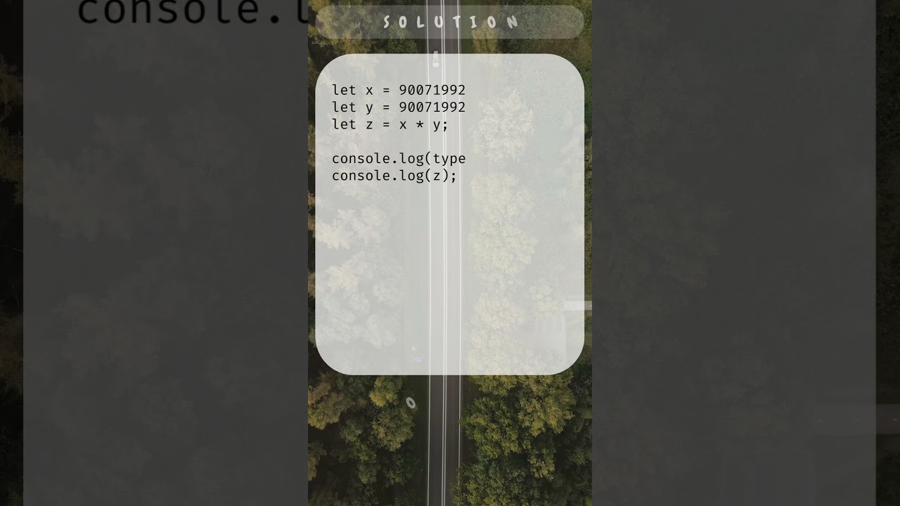How to Multiply BigInt numbers  #beenumlearning #javascript