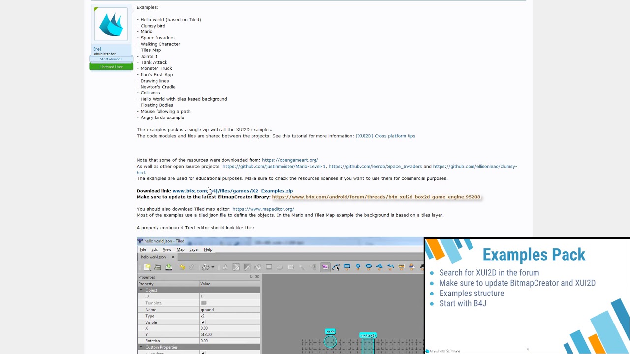 XUI2D Game Framework - Getting Started