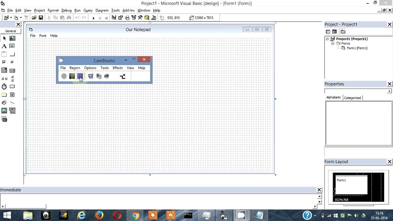 VB 6 | visual basic 6 |  Notepad part 1