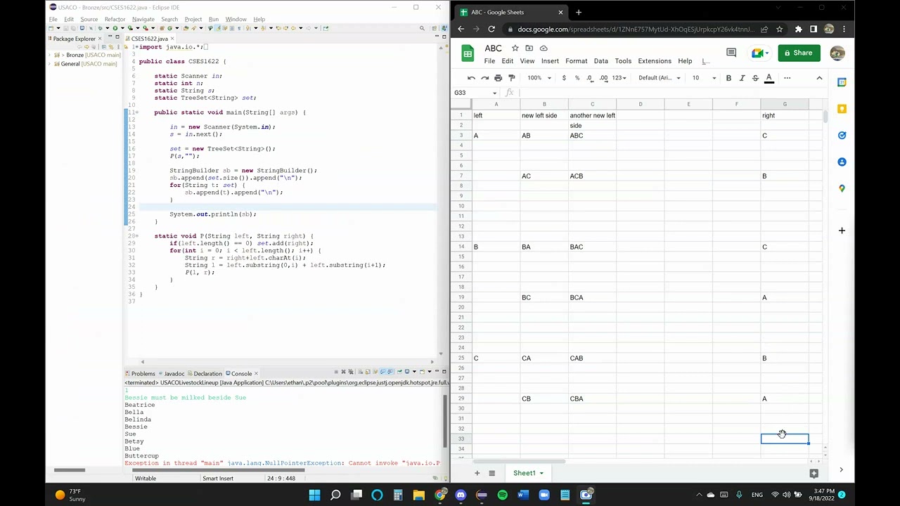 CSES Problem#1622 Creating Strings