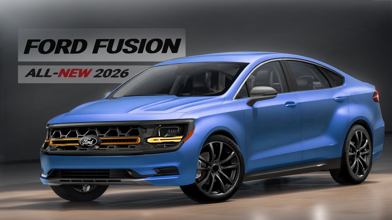 2026 Ford Fusion Comes From Imagination Land as a Sedan With F-150 ...