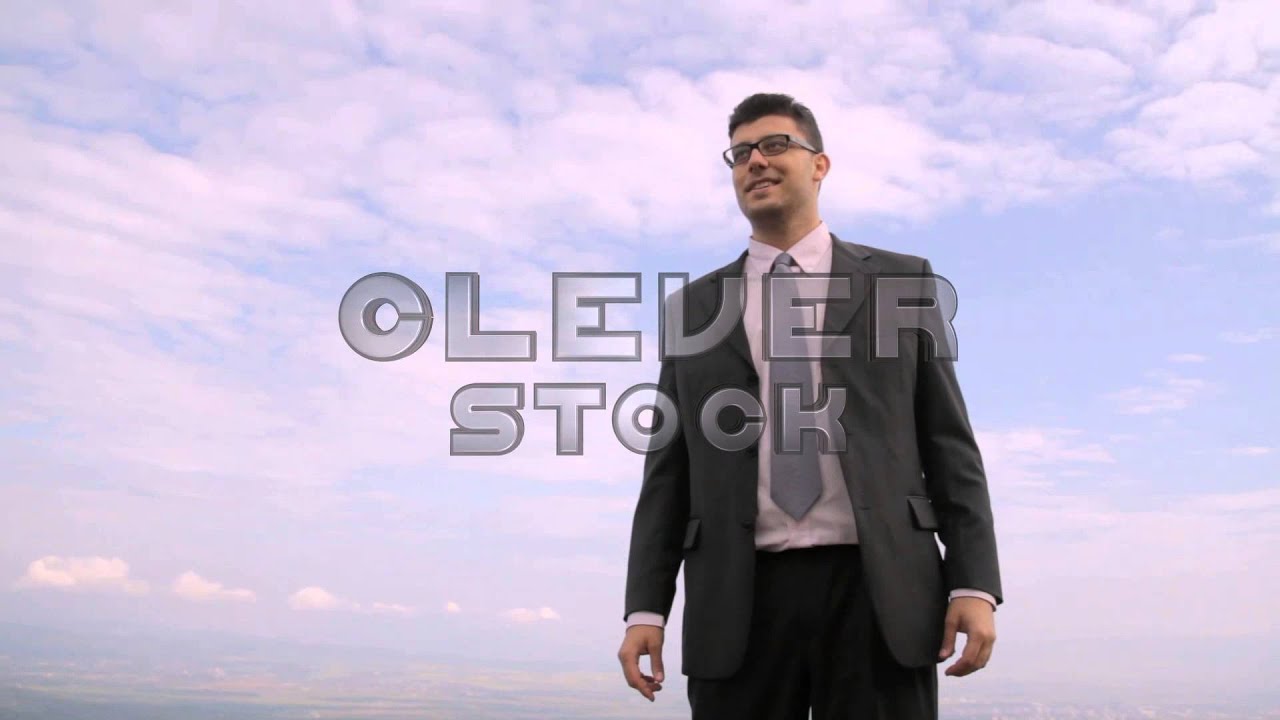 Businessman Celebrating Success Arms Up Victory - Stock Footage