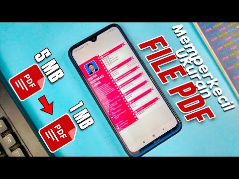 Cara Memperkecil Ukuran File PDF CV Lamaran Kerja di Hp Android????