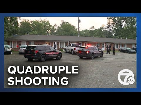 4 shot, including 3 teens, in Ypsilanti Township; car transporting victims crashes