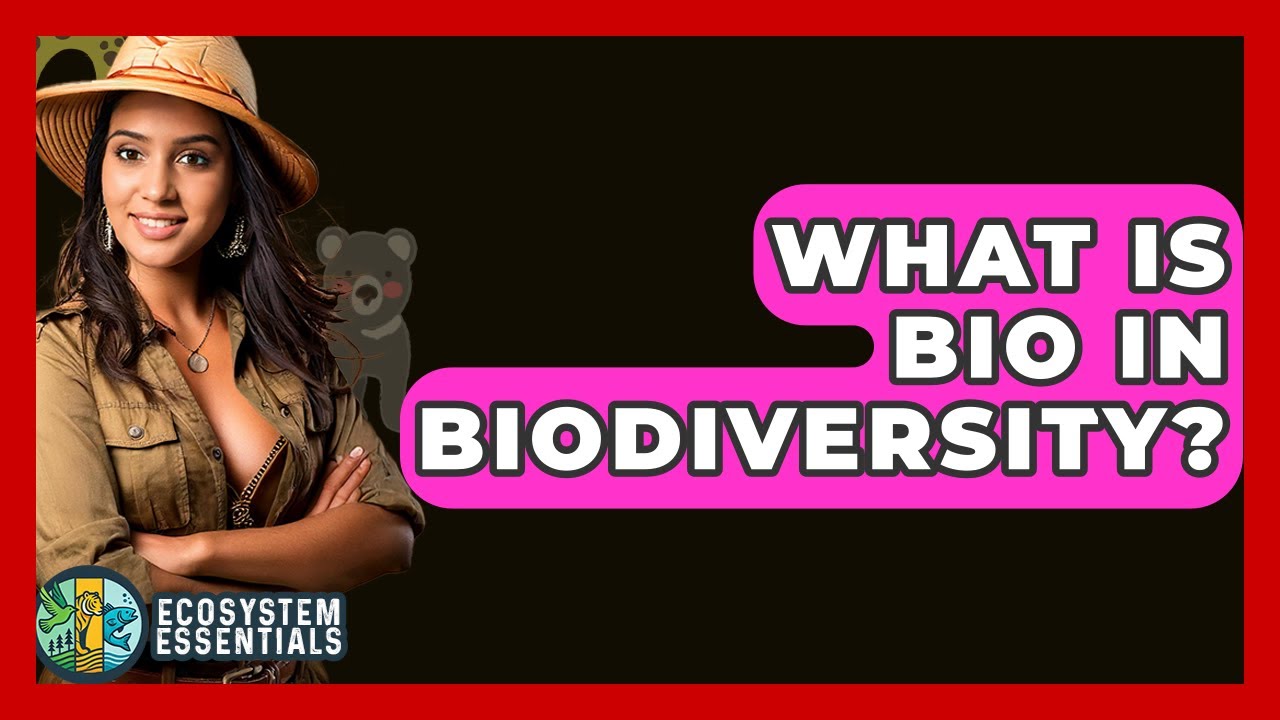 What Is Bio In Biodiversity? - Ecosystem Essentials