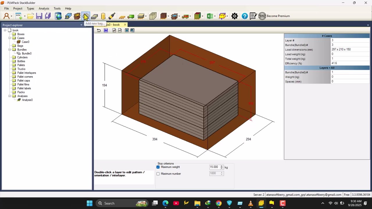 How to use Treedim StackBuilder Free Edition for Palletization