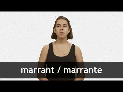 English Translation of “MARRANT” | Collins French-English Dictionary