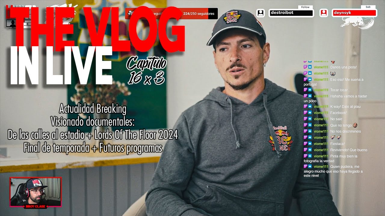 De las calles al estadio + LOTF Documentary  - (The Vlog In Live 16x3) | El VLOG de BBOY CLASE