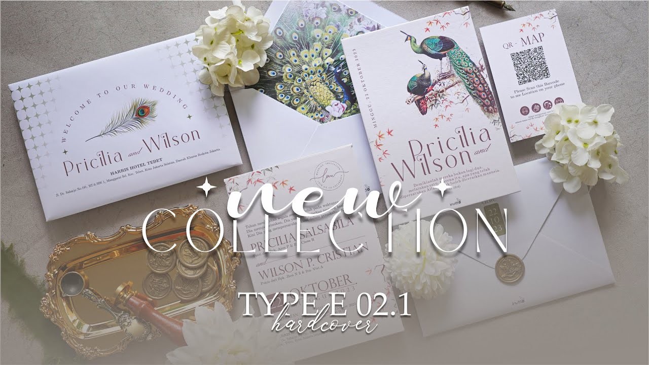 New Collection E.02.1 I Wedding invitation