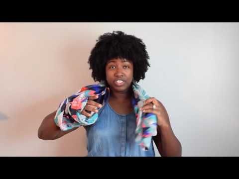 3 EASY WAYS TO TIE A SCARF | Coils Curls & Coffee