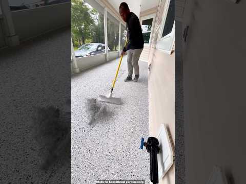 secret of epoxy flooring