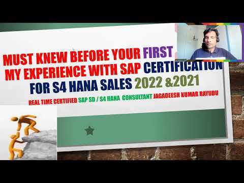 Must knew before your first attempt MY EXPERIENCE WITH SAP CERTIFICATION FOR S4 HANA SALES 2022 &202