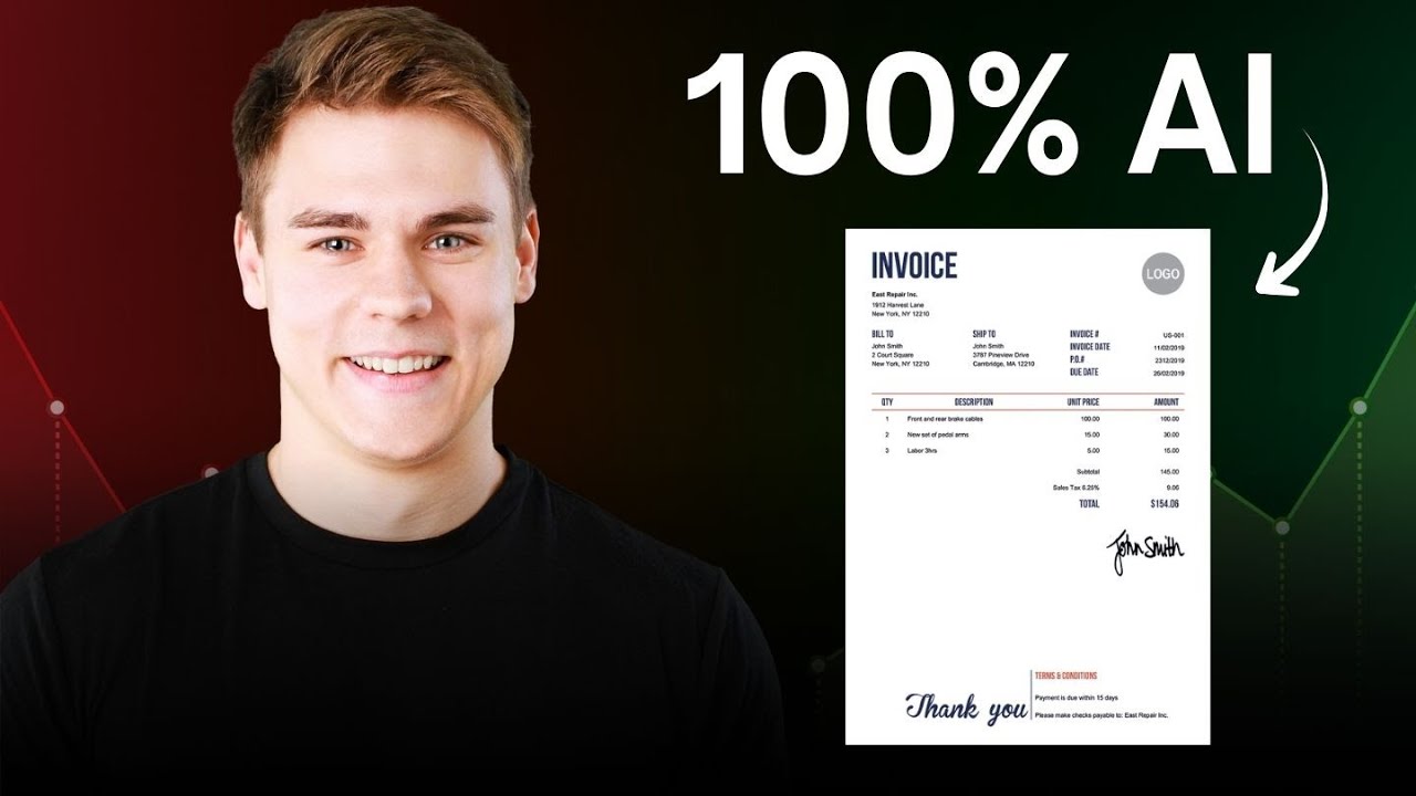 How To Make Invoice with AI completely free