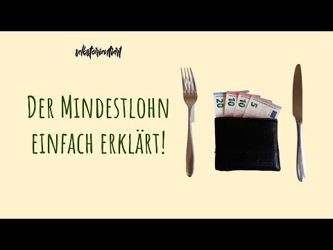 Mindestlohn einfach erklärt! - Definition | Deutschland | Australien | Was ist das? | Erklärung