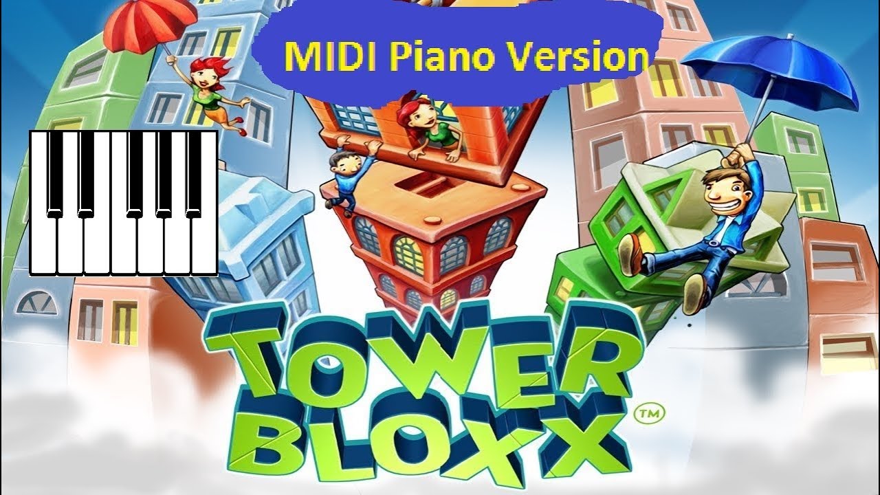 Tower Bloxx Game Menu Theme Java-MIDI Piano Version