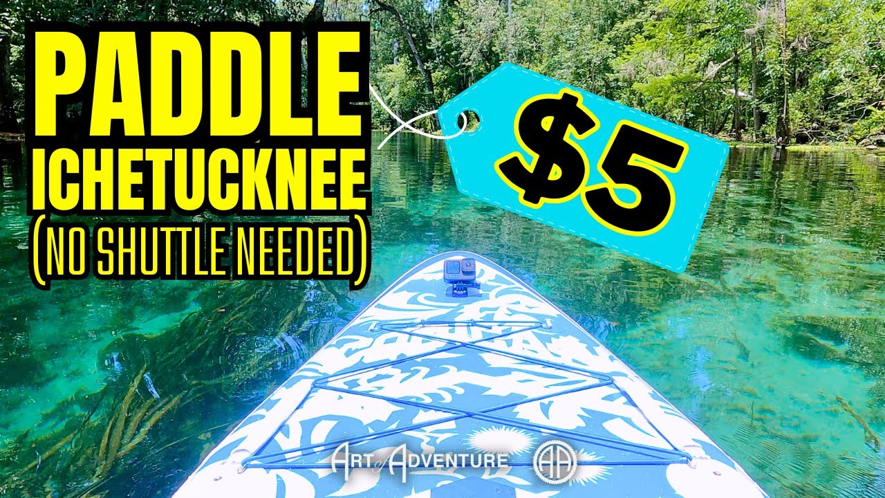 Paddle Ichetucknee for $5 - No Shuttle Needed