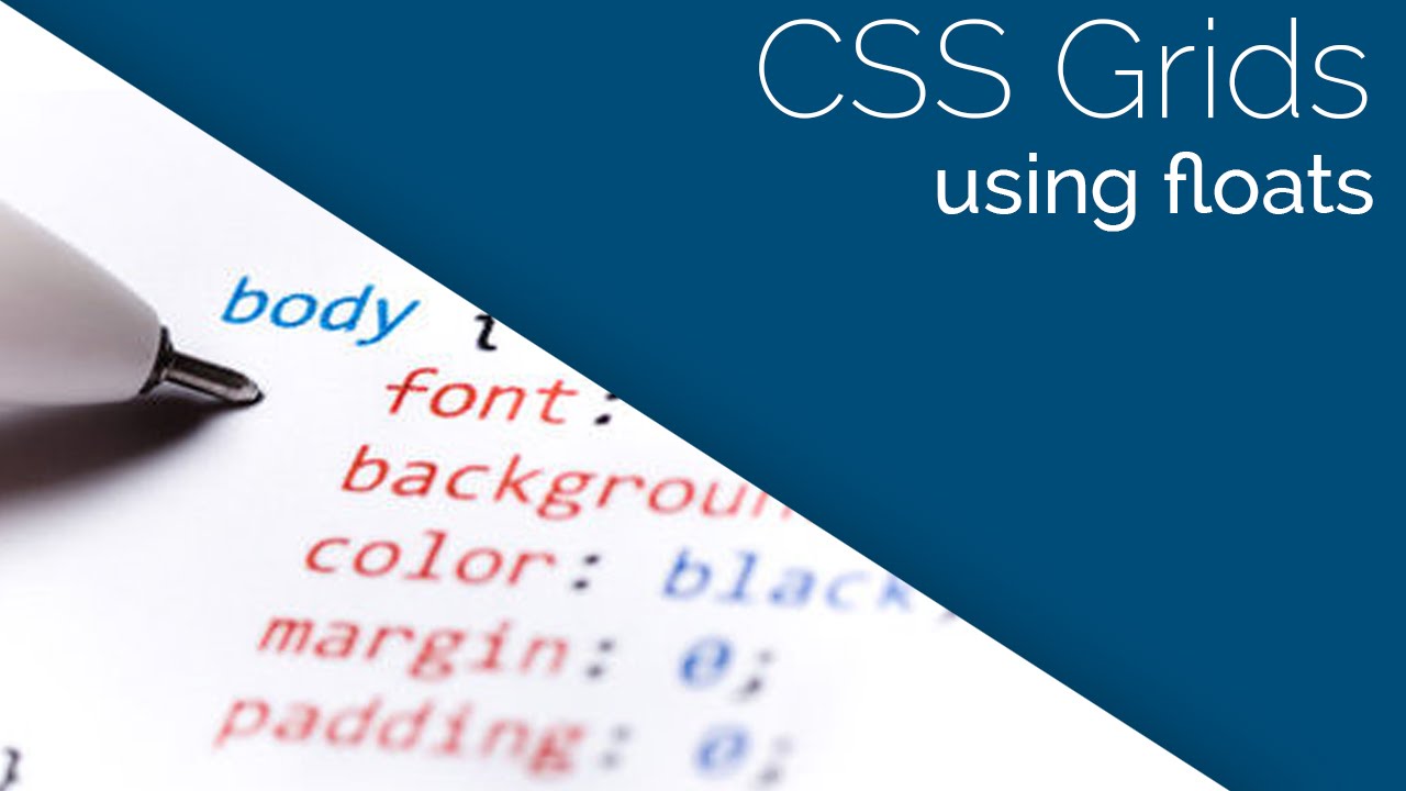 How to make a CSS Grid using Floats | CSS Float Grid