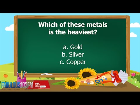 KIDS QUIZ Fun daily quiz for children (26 June 2025) Fabulous 103 Pattaya Ep.1076
