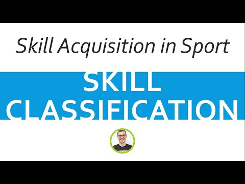 03 Skill Classification | Skill Acquisition in Sport
