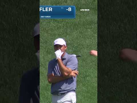 This is what a bad shot looks like for Scottie Scheffler π #shorts