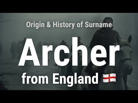 Archer from England ๐ด๓ ง๓ ข๓ ฅ๓ ฎ๓ ง๓ ฟ - Meaning, Origin, History & Migration Routes of Surname
