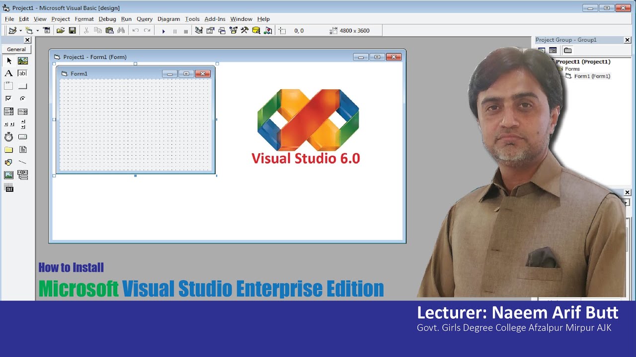 How to install Microsoft Visual Studio II How to install Visual Basic 6.0 II Program in Visual Basic