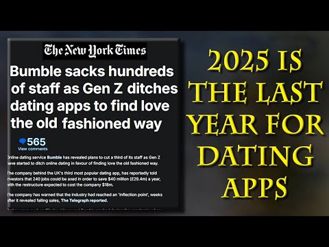 Dating apps IMPLODE, stocks down 92%, users flee the platform. The end is near