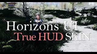 Mod Showcase I Horizons UI - True HUD skin at Skyrim Special Edition ...