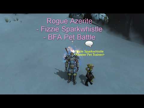 Rogue Azerite - Fizzie Sparkwhistle - BFA Pet Battle