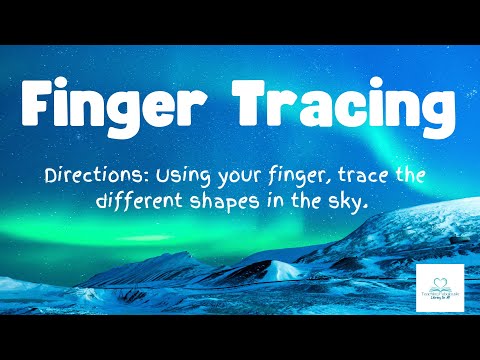 Finger Tracing Lights || Calming Activity