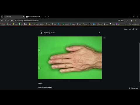 Hand Sign Classification - Backdrop Build