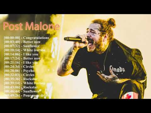Post Malone’s Biggest Hits – One Playlist, All Fire