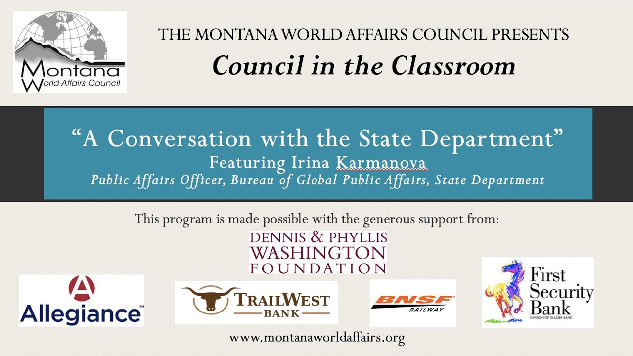 Irina Karmanova US State Dept  1 22 20