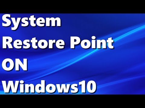 How to Create System Restore Point on Windows 10 ✔