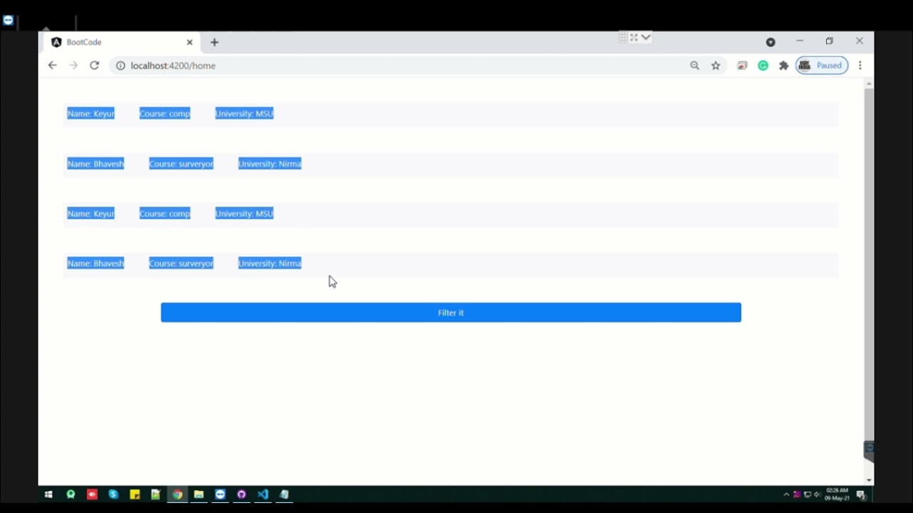 Remove duplicates values from object array in angular