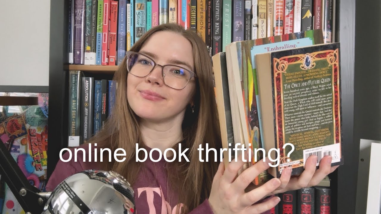 Trying an online thrift book shop | RIP Recycled Reads #thriftfinds