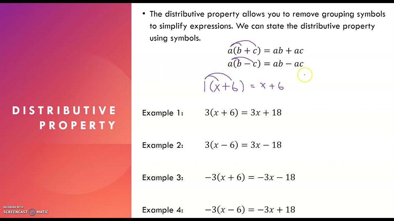 38.  Simplifying and Evaluating Algebraic Expressions