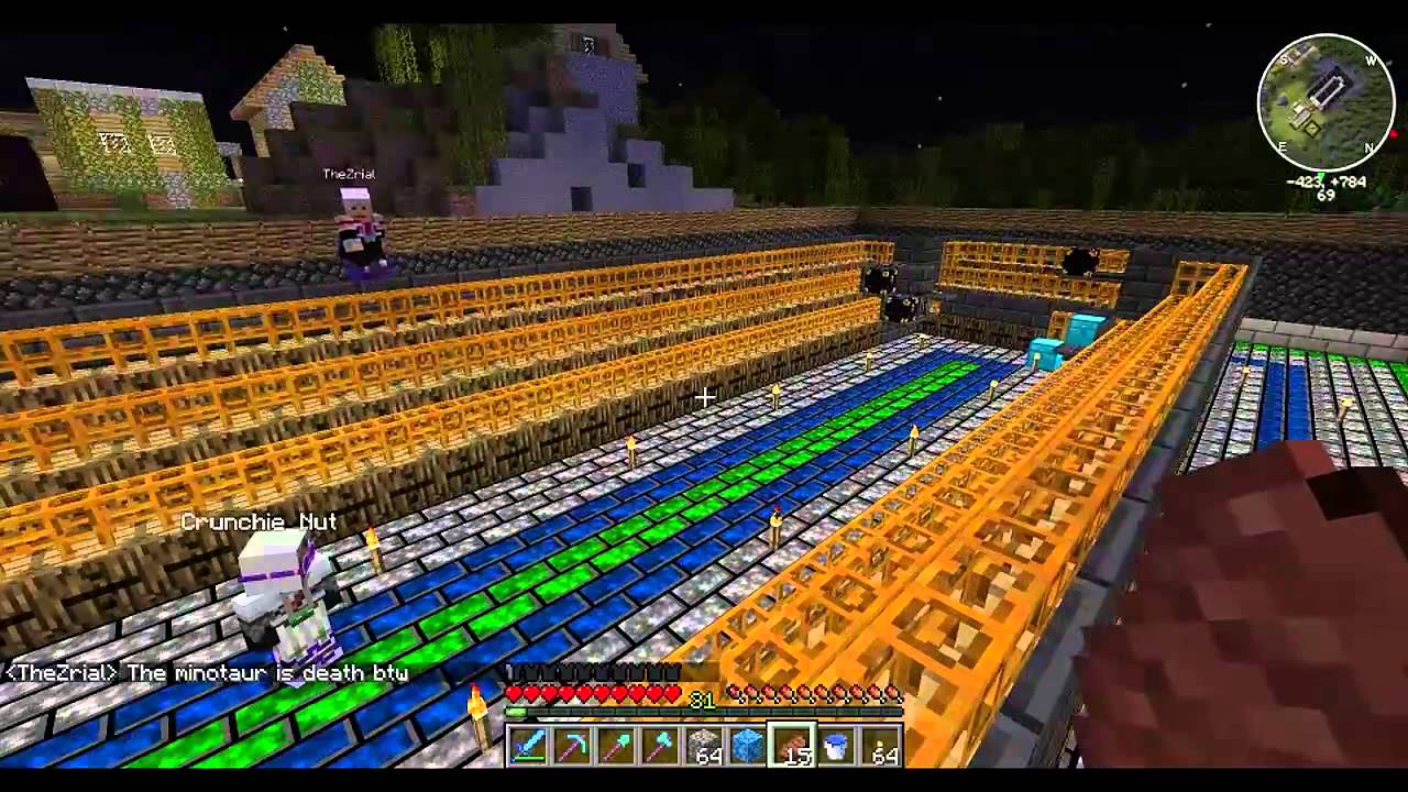 Minecraft Server Tour (FTB) - Infinity Server