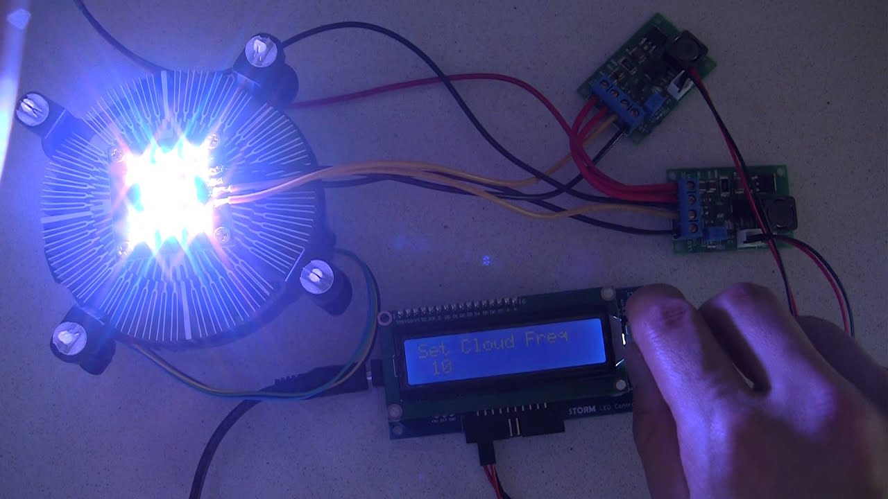 Coralux Storm LED Controller & Nano Box Reef LED