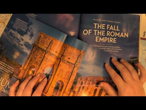 ASMR ~ Facts about the Roman Empire you never knew! ~ Soft Spoken History Magazine