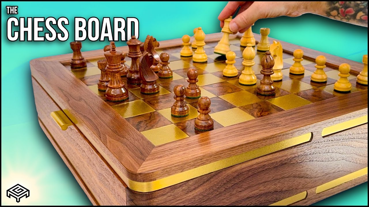 Can I Make the Ultimate Chess Board? Or will it be Check Mate? | Woodworking