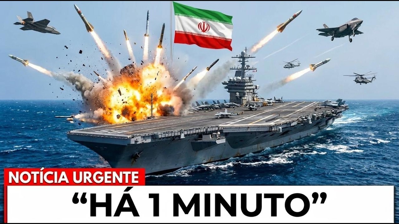Irã Disparou Um Míssil Que Atravessou 5 Decks do USS Abraham Lincoln — O Reator Sobreviveu