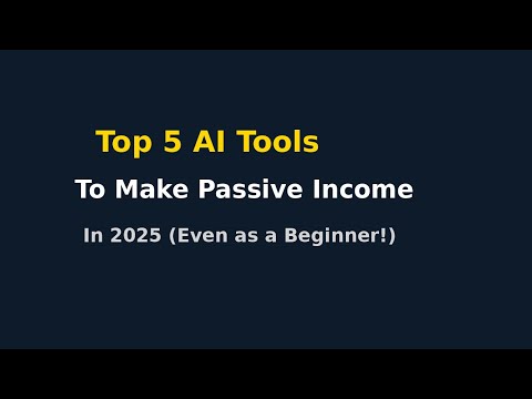 Top 5 AI Tools Profit Vault mp4