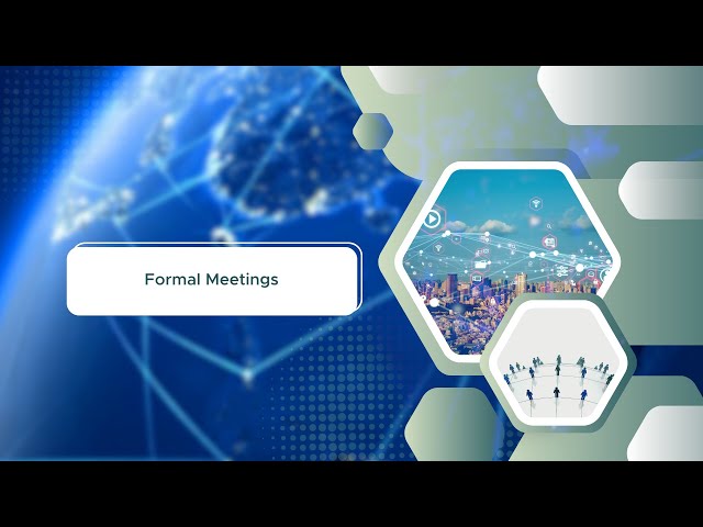 Understanding Formal Meetings: Structure, Process, and Documentation ...
