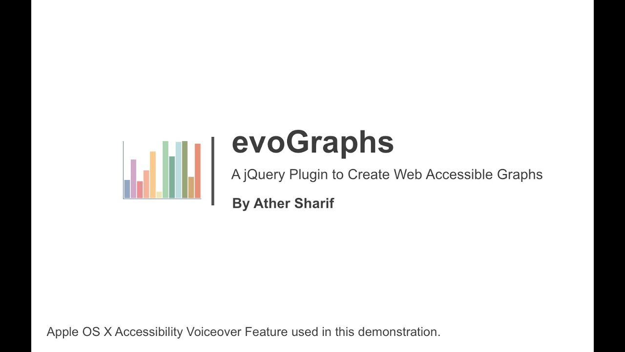 evoGraphs - A jQuery Plugin to Create Web Accessible Graphs
