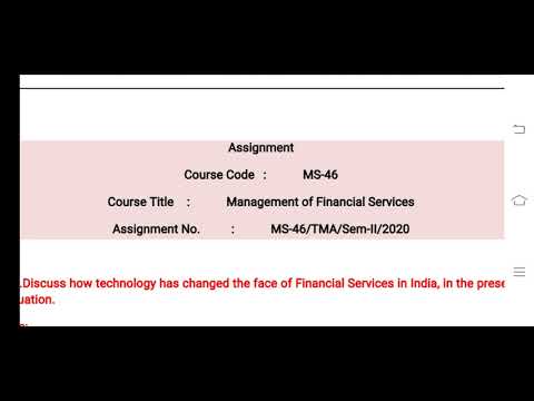 MS 46 Ignou Solved Assignment 2020-21