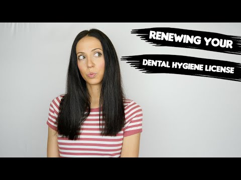 Renewing Your Dental Hygiene License | Tracking All Of Your Continuing Education Credits (CE)